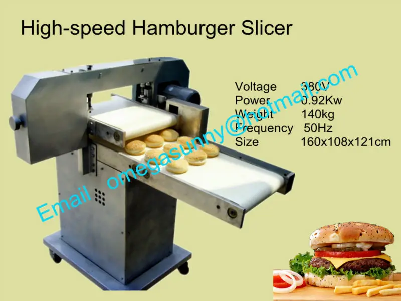 Omega Bread Machines Electric Burger Slicer/cutter (skype Sunnyhao2013 ...