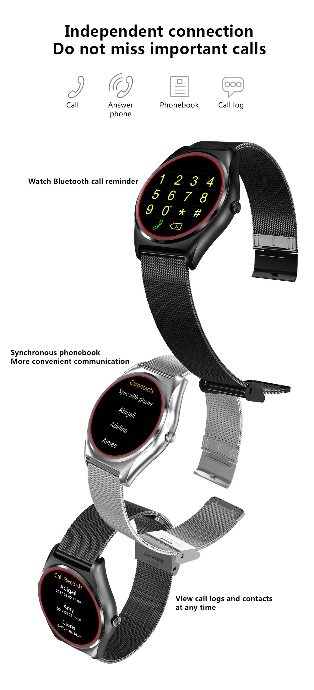 Oem Ce Rohs Bluetooth Watch Manual For Smart Phone Android - Buy Smart ...