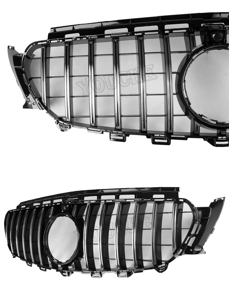 Gt R Style Front Bumper Grille Grill For Mercedes Benz E Class W213 ...