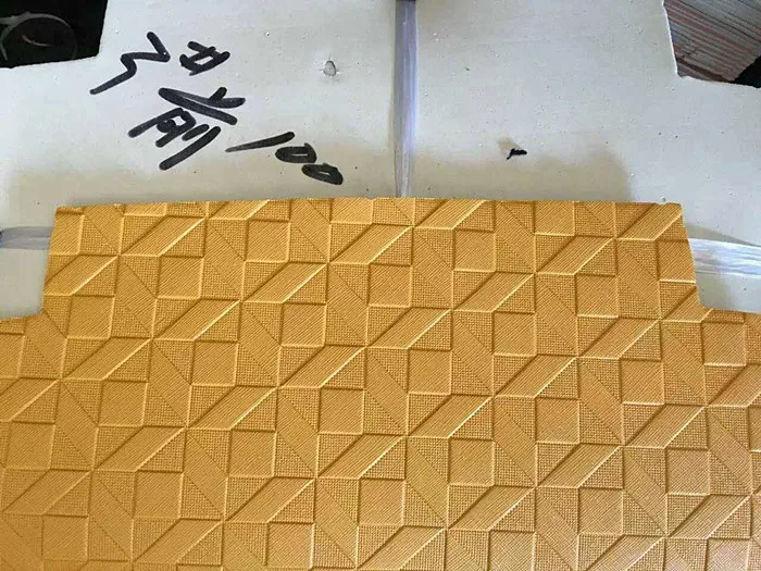 Pu Leather Aluminum Plate Embossing Dies / Embossing Mould - Buy ...