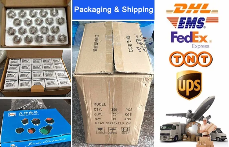 Ar22fol-e4 22mm Push Button Switch Illuminated 24v Red Green - Buy Push ...