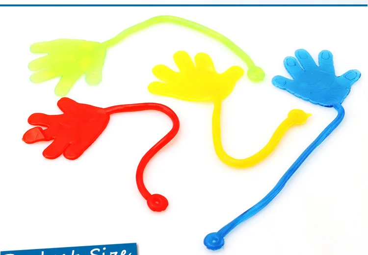 Hot Selling Novelty Small Plastic Sticky Hand Tpr China Factory Toys ...