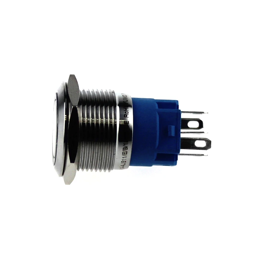 LA19-AJS 19mm Metal Push Button - Smart Key System for Elevators