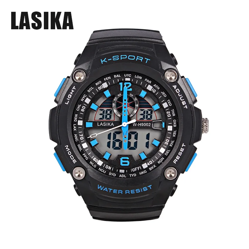 Lasika Watches Double Movement Men Watch 2016 - Buy Digital Watch ...