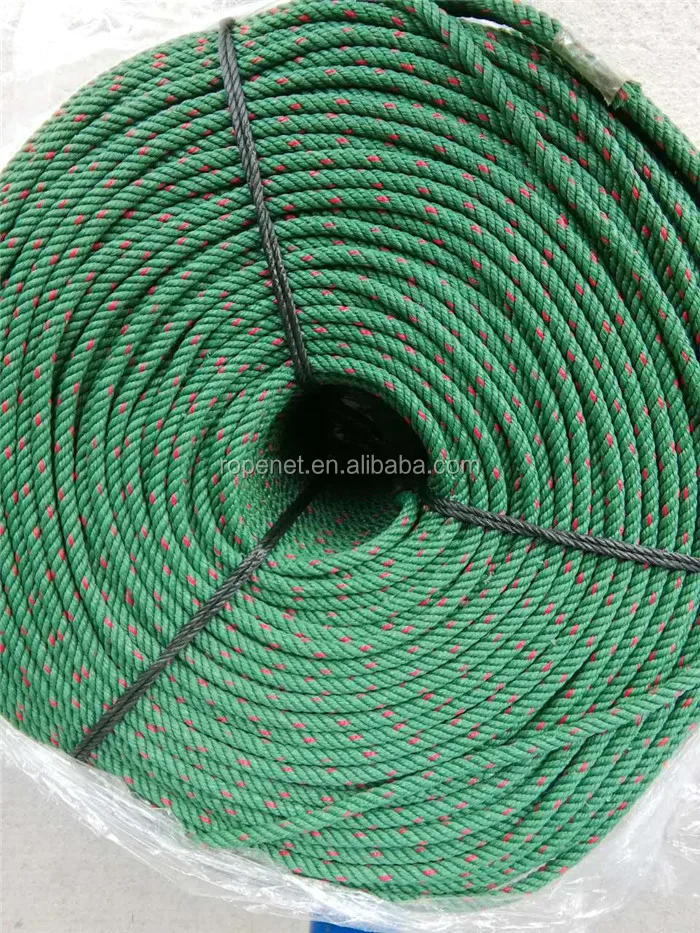 Recycled Plastic Rope Pe 3 Strand Twist Rope Package Rope - Buy ...