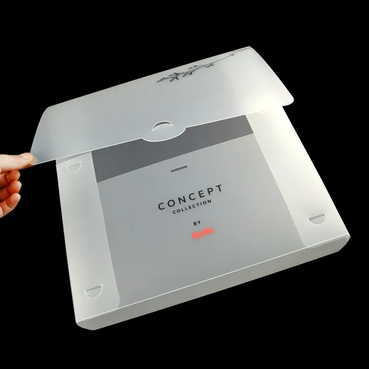 Custom A4 Clear Plastic Document Box Folder - Buy Plastic Document Box ...