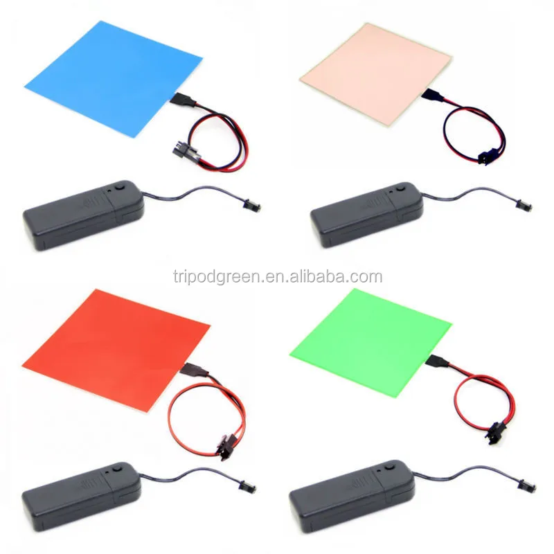 10x10cm Electroluminescent Panels - Bright, Long-Lasting Light