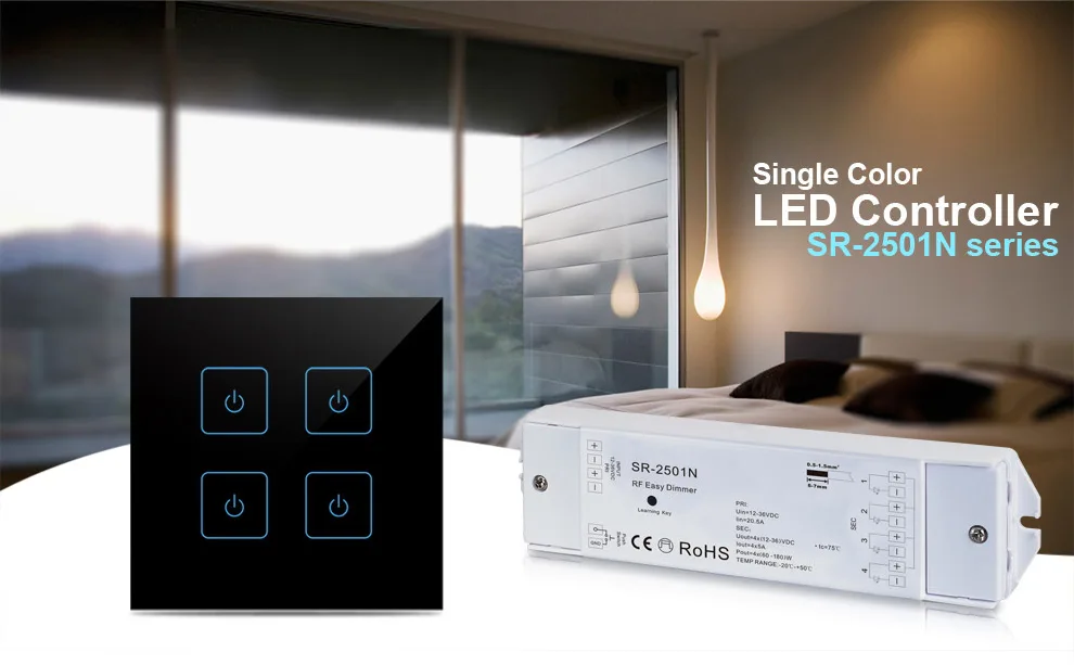 Shenzhen Sunricher Technology Co., Ltd. - RF LED Controller,RF remote