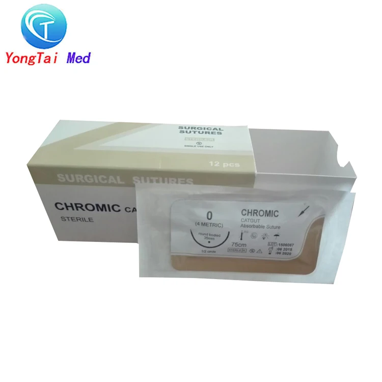Professional Biodegradable Chromic Catgut Sutures - Buy Biodegradable ...