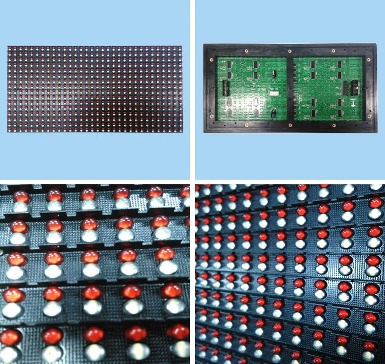 Outdoor P10 Double Color LED Display Module - Bright & Durable