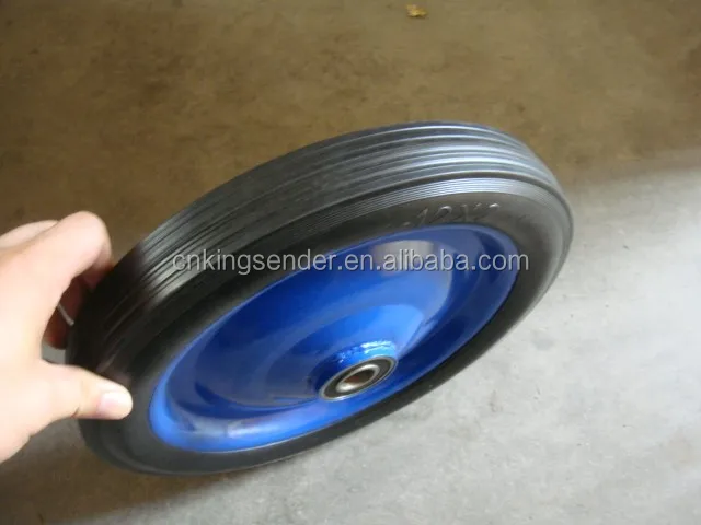 6 Inch Solid Rubber Wheels For Small Cart 160/40-80 - Buy 6 Inch Solid ...
