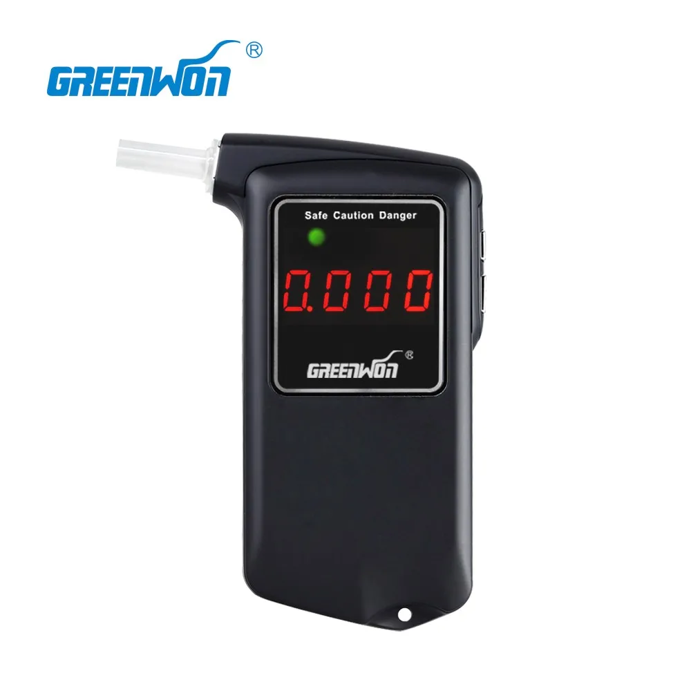 Greenwon Fuel Cell Sensor Professional Police Digital Alcohol Tester ...