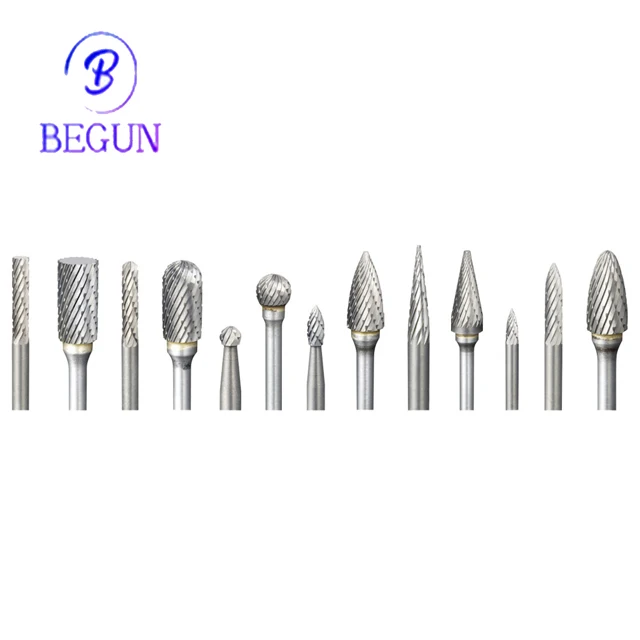 Rotary Rasp File Metal Carbide Rotary File Rotary Burrs Milling Cutter ...