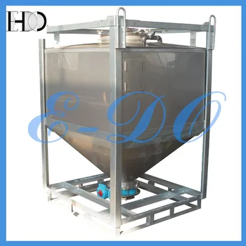 Stainless Steel Ibc Hopper Totes - Buy Hopper Totes,Stainless Steel ...