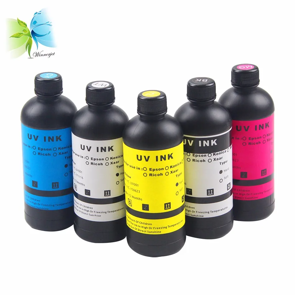 500ml/bottle New Improved Universal Led Uv Ink For Epson Uv Flatbed ...