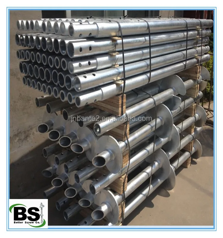 The Techno Metal Post Round Helical Pile - Buy The Techno Metal Post ...