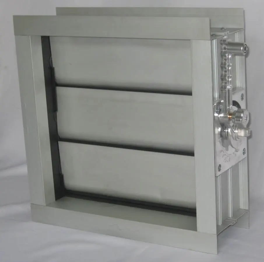 HVAC System Air Handling Unit Damper with Aluminum Handle