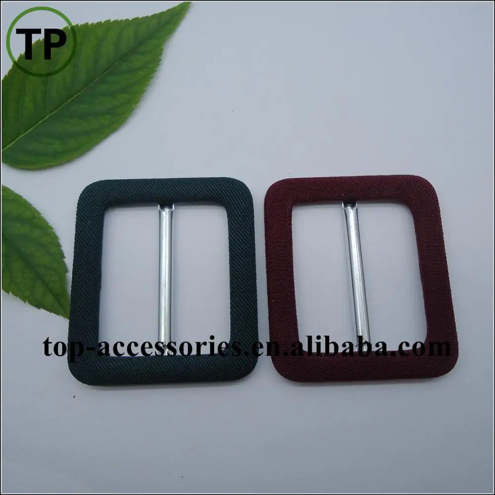 Fabric Covered Belt Buckle/combined Button For Lady Dress - Buy Belt ...