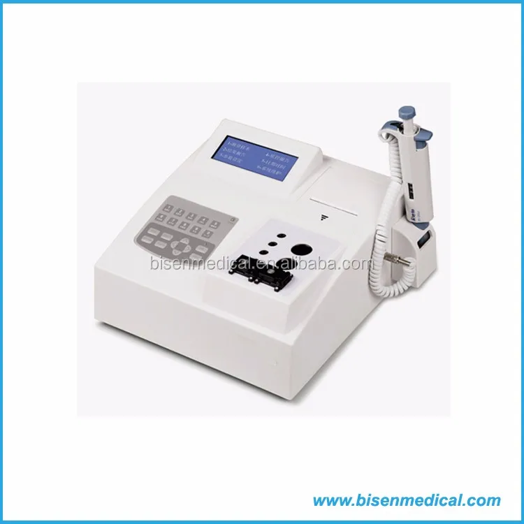 Bs-2202 2-channel Semiautomatic Analyser Automated Boold Electro Blood ...
