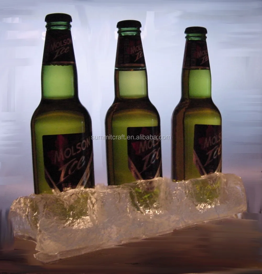 Custom Resin Led Ice Effect Bottle Glorifier - Buy Bottle Glorifier,Led ...