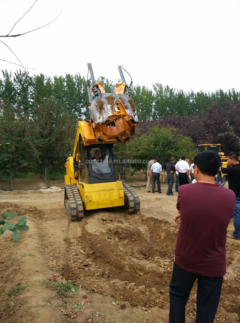 Tree Digging Spade Machine / Tree Replanting Machine - Buy Tree ...