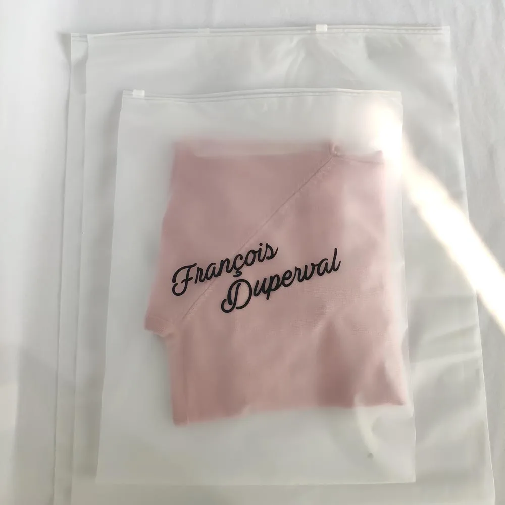 Resealable Transparent Custom Polybag Packaging Clear Plastic Poly Bags ...