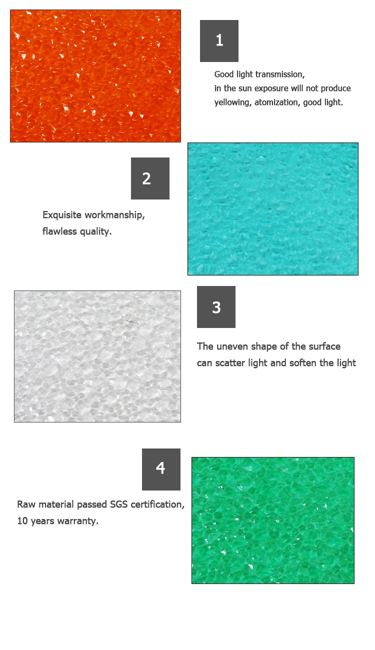 3mm Bronze Bayer Polycarbonate Resin Makrolon Embossed Sheet For Indoor ...