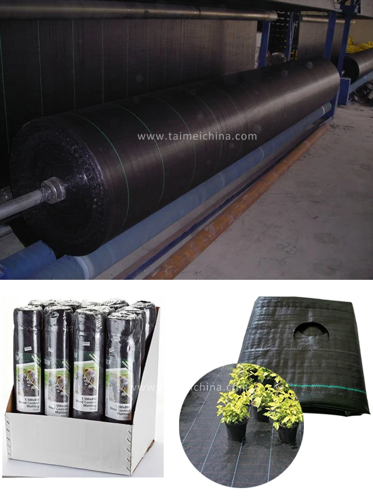 Heavy Duty UV Stabilized Landscape Plastic Ground Cover Membrane ...
