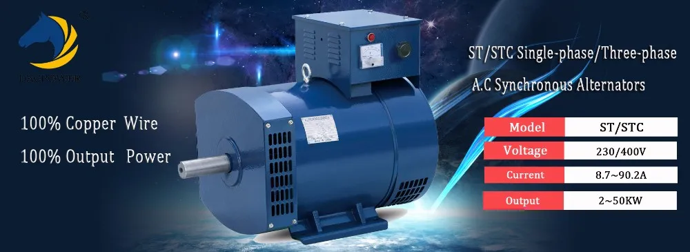 Niedrigen Drehzahlen Dynamo 100% Kupfer 50hz 220 V St Stc Ac Einphasig ...