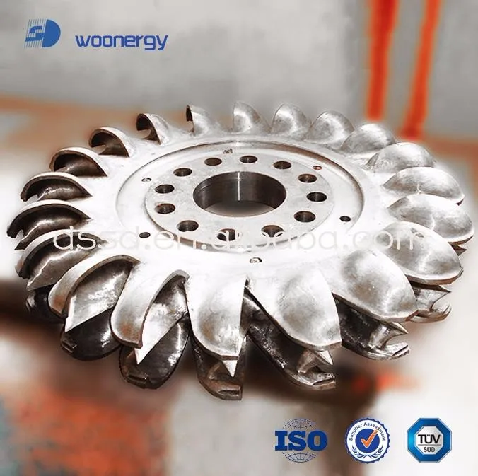 Small Axial Flow Hydro Turbine Wheel & Blades for Water Power