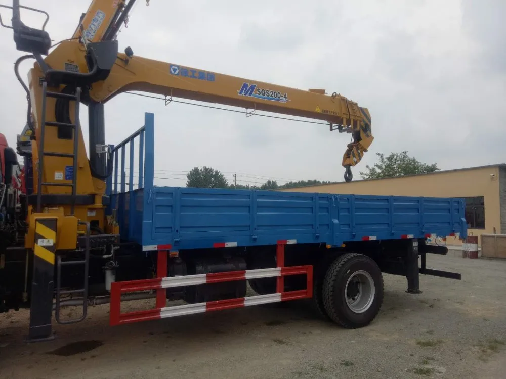 8 Ton Dump Truck With Crane - Buy Dump With Crane Truck,Truck With ...