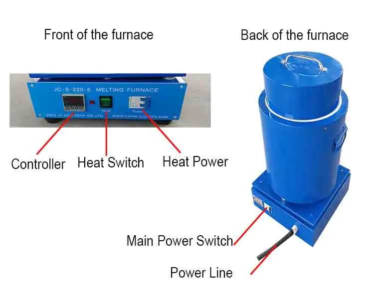 4kg Electric Small Aluminum Metal Smelting Furnace - Buy Small Aluminum ...