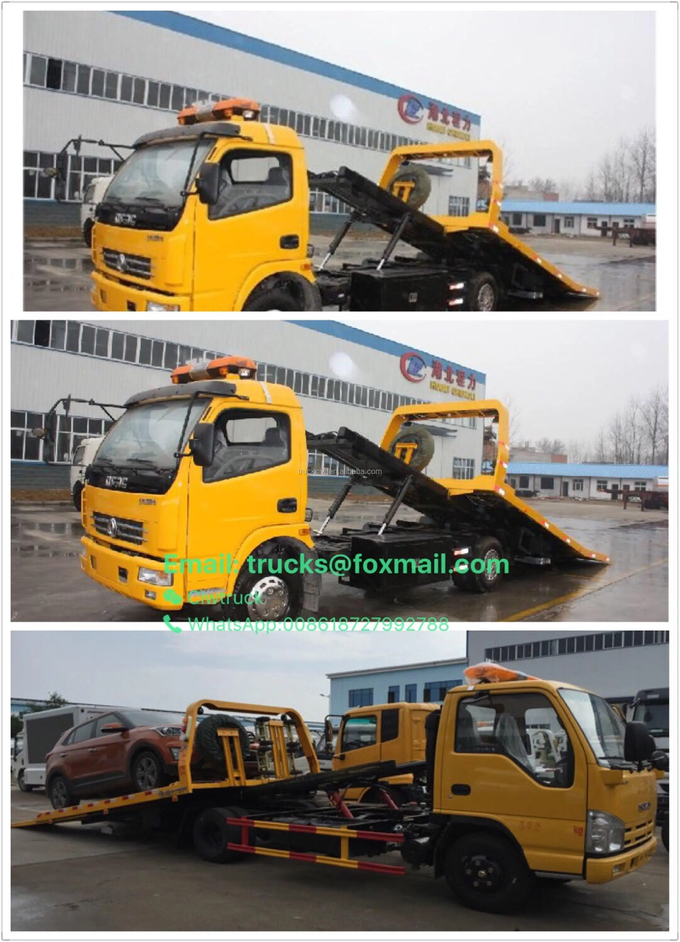 Boom Truck with Underlift Recovery 5tons - Integrated Tow