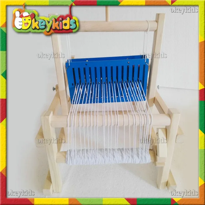 2016 Wholesale Kids Wooden Weaving Loom,Role Play Baby Wooden Weaving ...