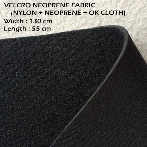Velcrability Neoprene Fabric One Side Nylon Fabric Face Stick Fabric ...