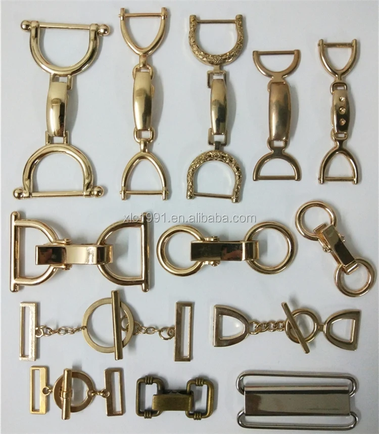 Diamond Two Parts Joint Clasp Interlocking Make-up Buckle Openable ...