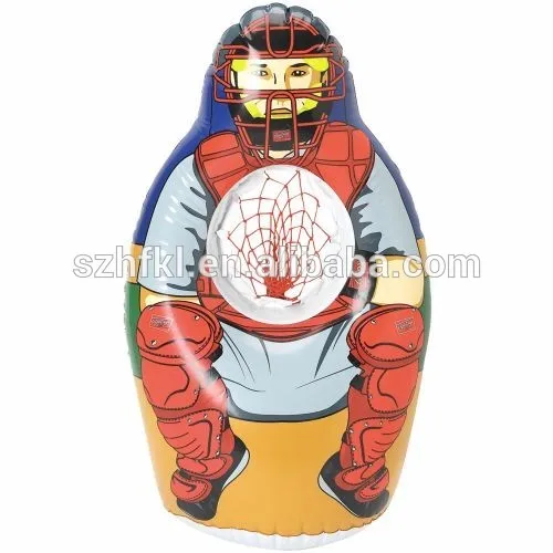 Outdoor Giant Yard Games Inflatable Football Player Catch Game - Buy ...