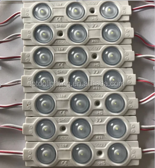 12v Smd 2835 Injection Led Module With Lens Usd0.089 - Buy 12v Smd 2835 Injection Led Module ...
