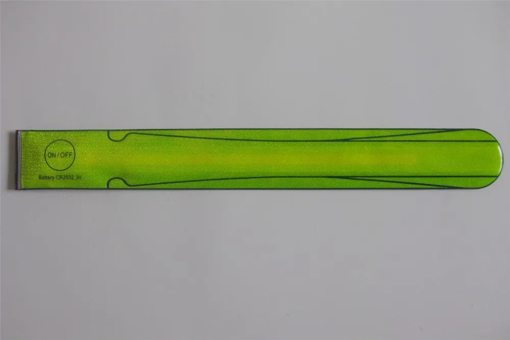 Led Pvc Reflective Slap Wrap Reflective Armband /led Snap Band - Buy ...