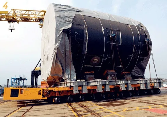 Steel Structure Fabrication For Ship Hull Section - Buy Steel Structure ...