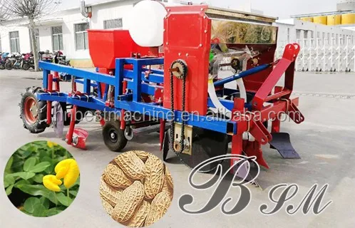 Agriculture Peanut Seed Seeder Planting Machine with Plastic Mulch ...