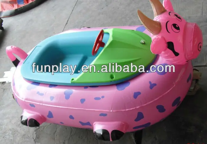 Kids Electric Motor Boat Battery Inflatable Bumper Boat