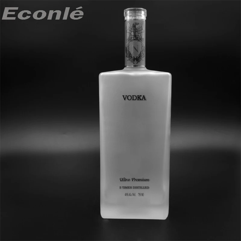 Square Shapes 750ml Frost Vodka Bottle - Buy 750ml Frost Vodka Bottle ...