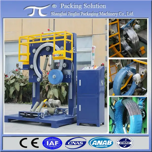High Quality Automatic Overwrap Machine,Wire Bundle Wrap Packaging ...