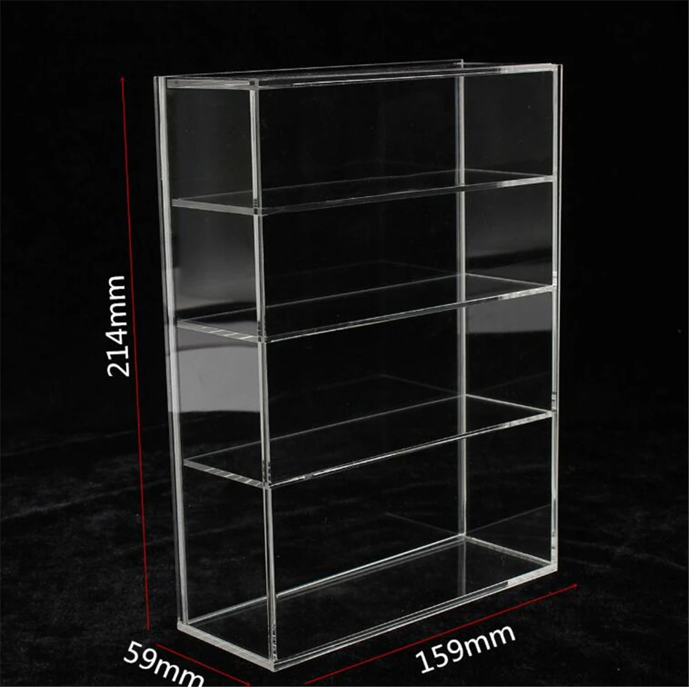Eco-friendly Acrylic Display Boxes with Sliding Doors