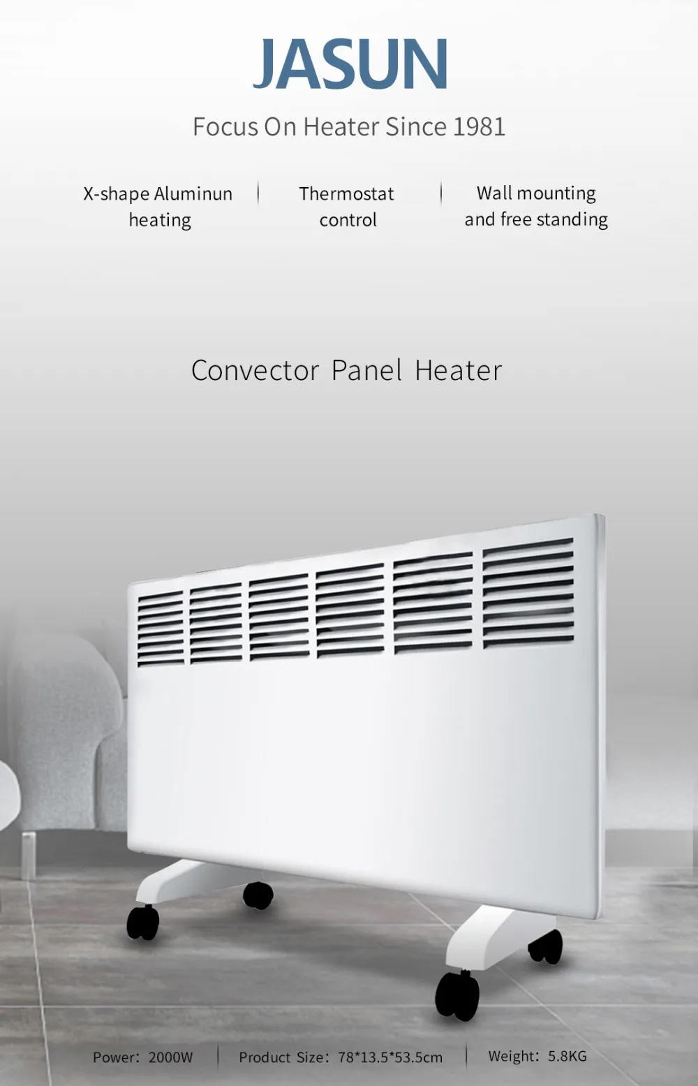 Electric Convector Panel Heater| Alibaba.com