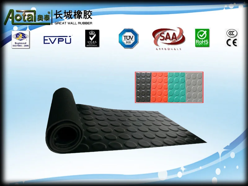 Commercial & Industrial Use Anti-slip 4mpa Studded Round Button Fabric ...