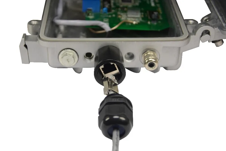 Waterproof Rj45 Cat 5 5e 6 Ethernet Gland Lan Cable Coupler Connector ...