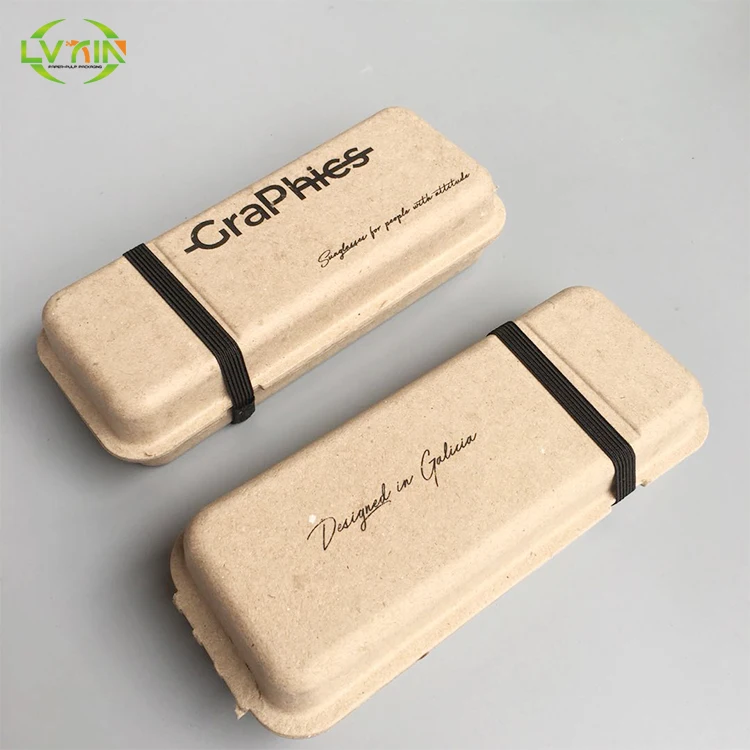 Free Sample Paper Pulp Box Biodegradable Pulp Paper Box Recycled Molded ...