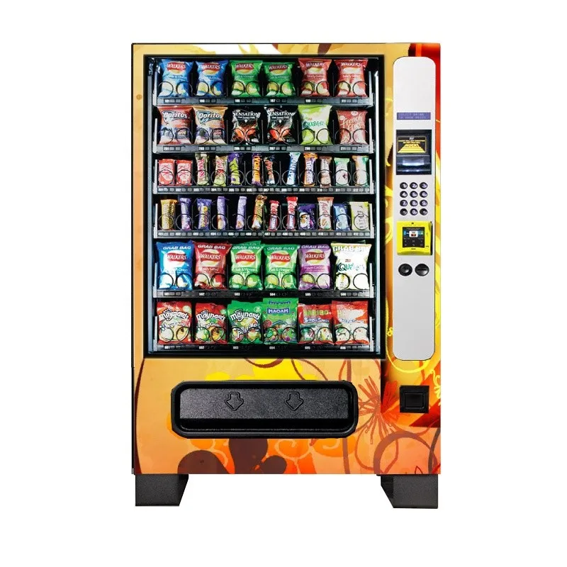 Automatic Drink Vending Machine with Nayax Card Reader